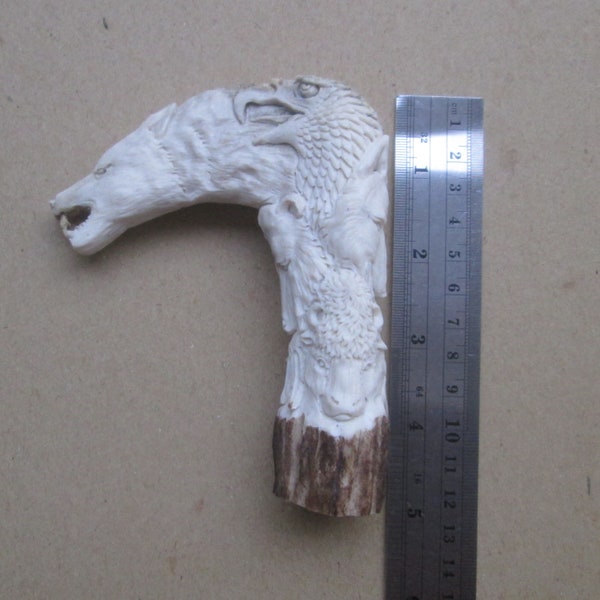 Carved Bear Knife Handle - Etsy