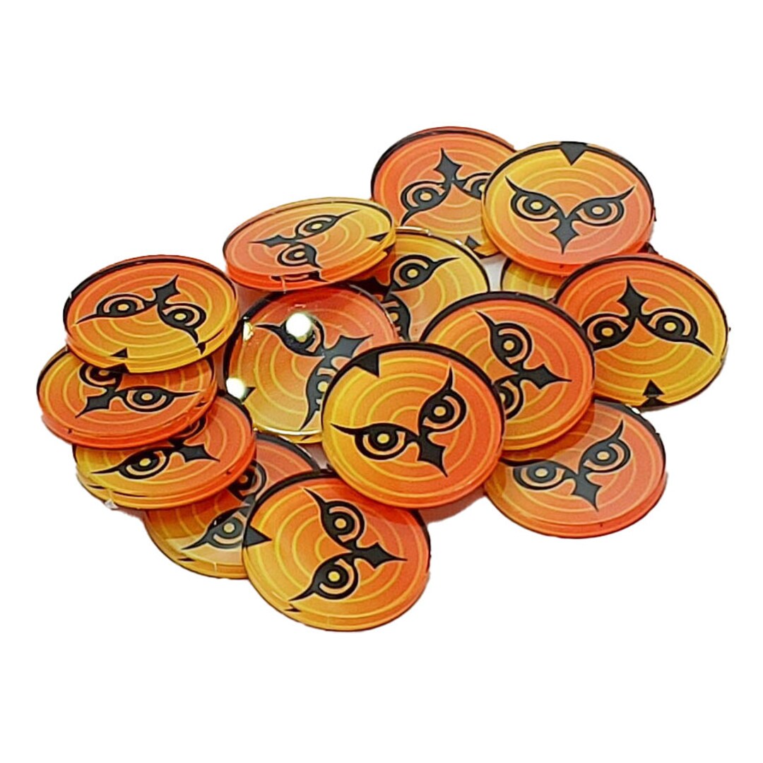 Scythe Acrylic Upgrade Influence Tokens - Etsy