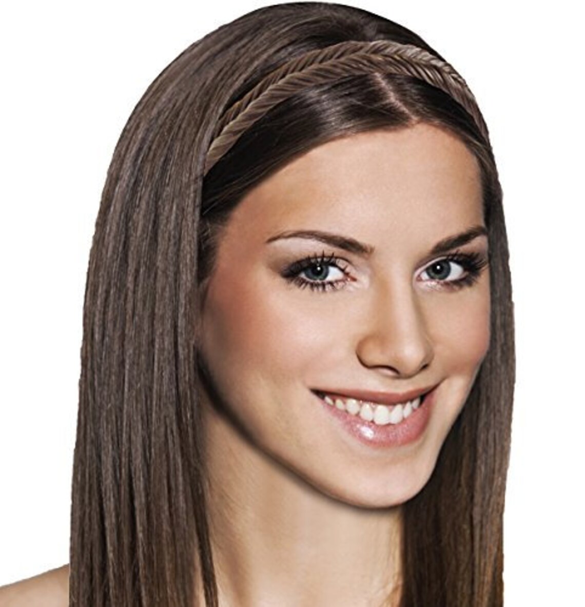 FISHTAIL Braided Elastic Soft Headband Synthetic Hair - Etsy