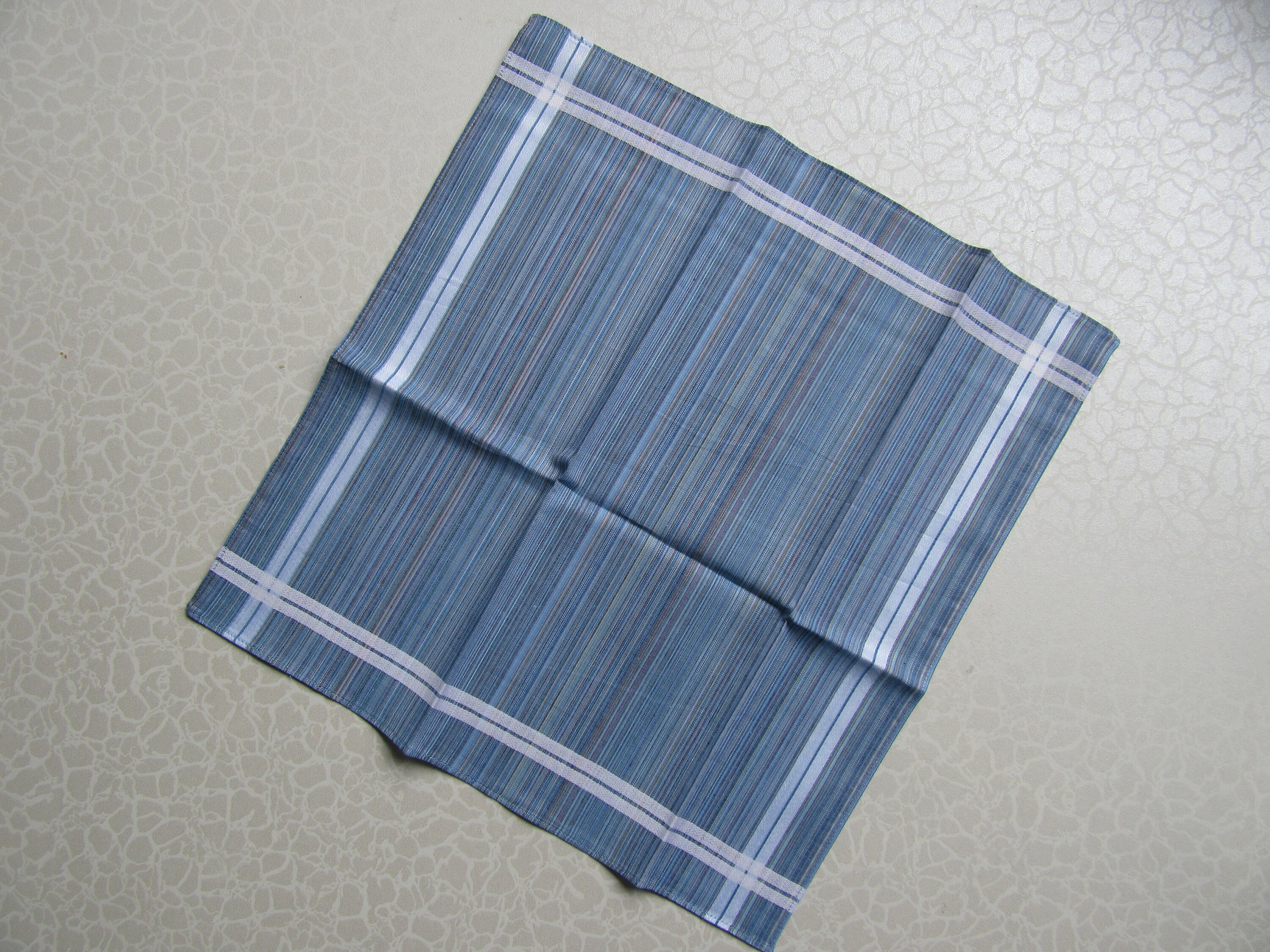 Vintage Men's Handkerchief Lot of 7, Men's Hankies, Cotton Handkerchief ...