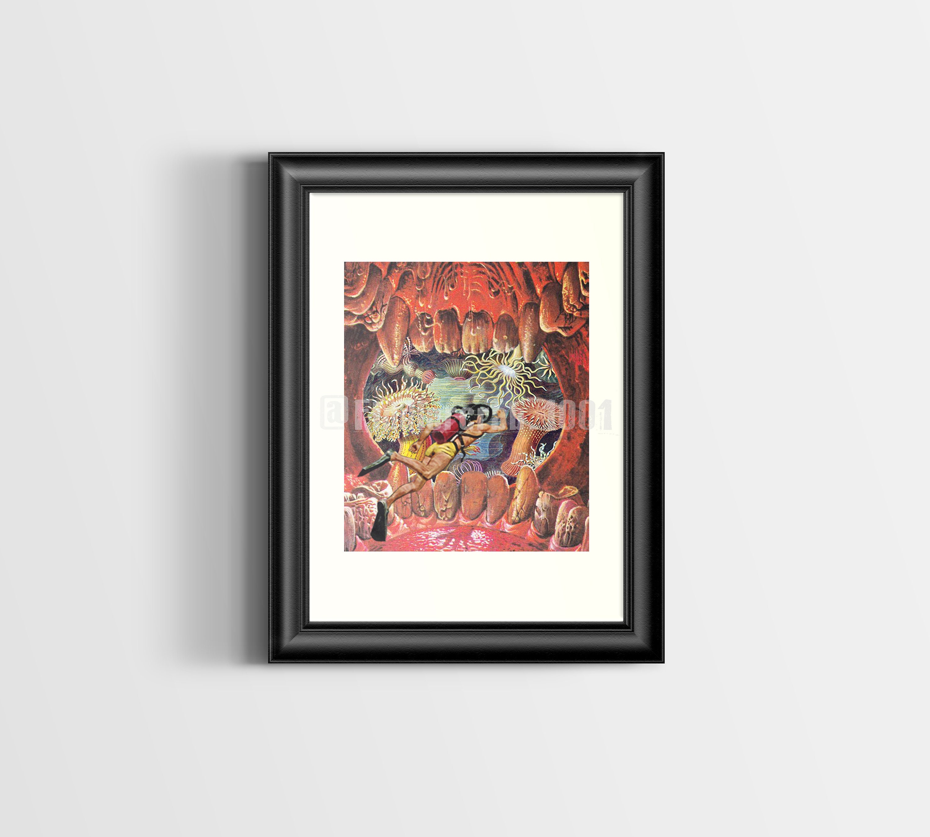 Great Escape (vintage, Vintage Art, Pulp Surreal, Trippy Art, Pop ...