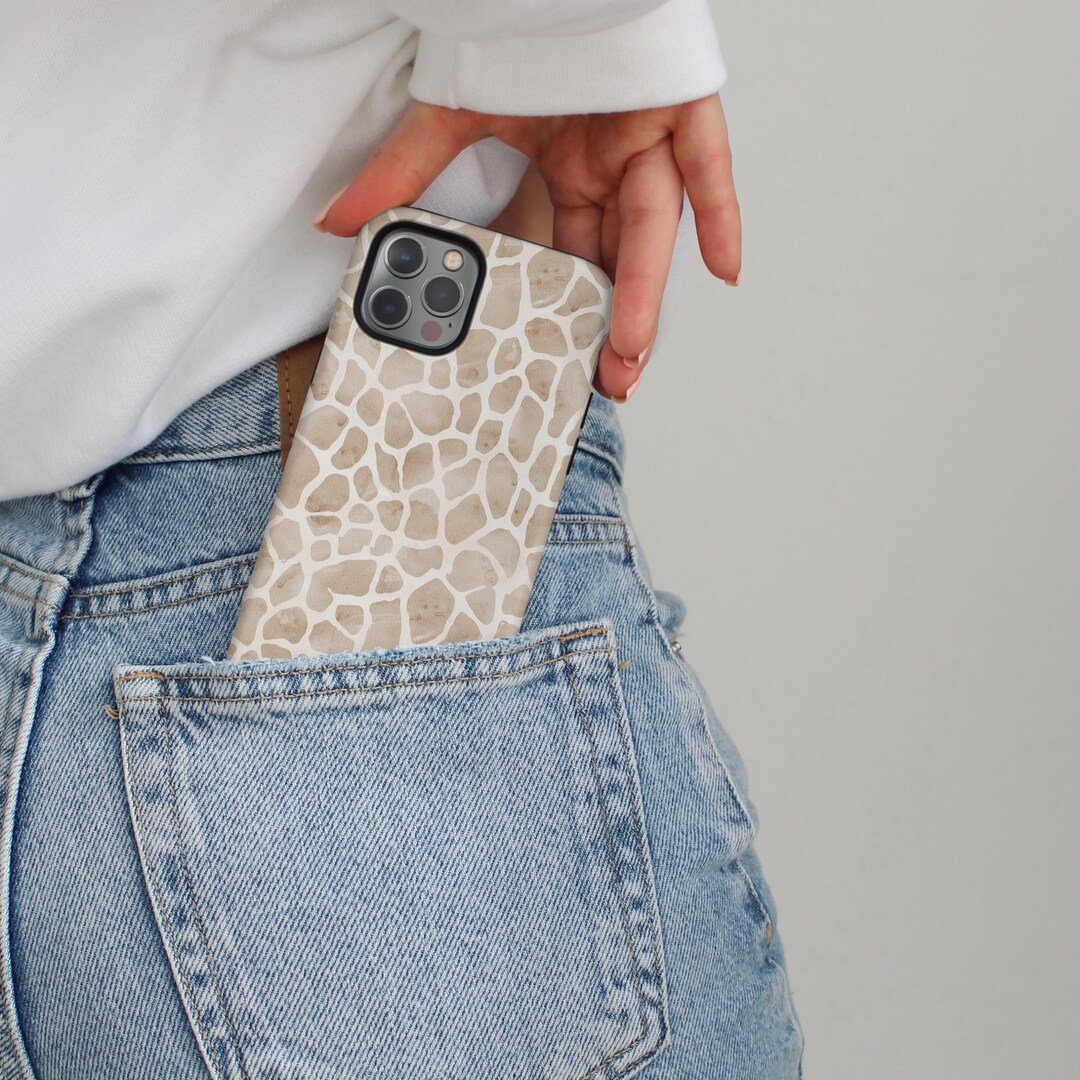 Giraffe Print Phone Case, Animal Print Phone Case, Trending Phone Case ...