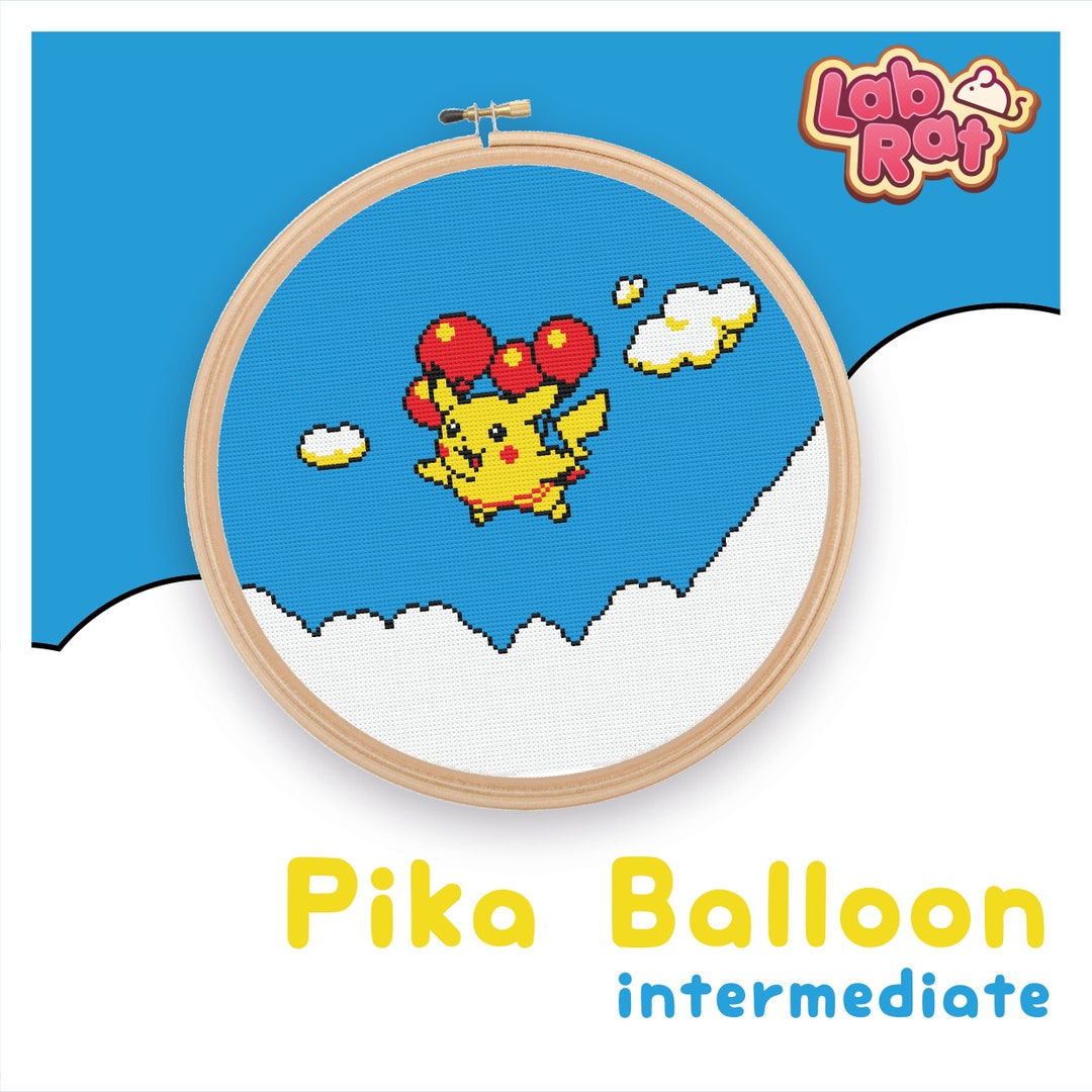Pika Balloons PDF Instant Download - Etsy