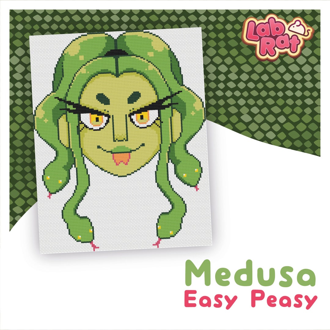 Medusa Original Pattern PDF Instant Download - Etsy