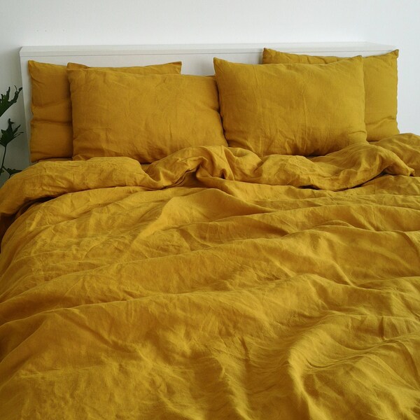 Mustard Bedding - Etsy