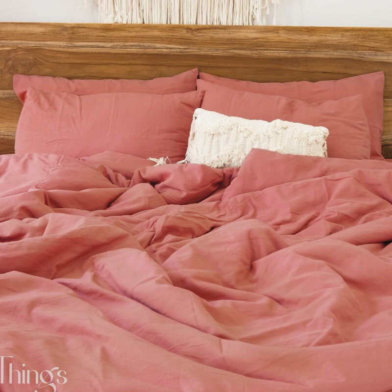 Coral Bedding - Etsy