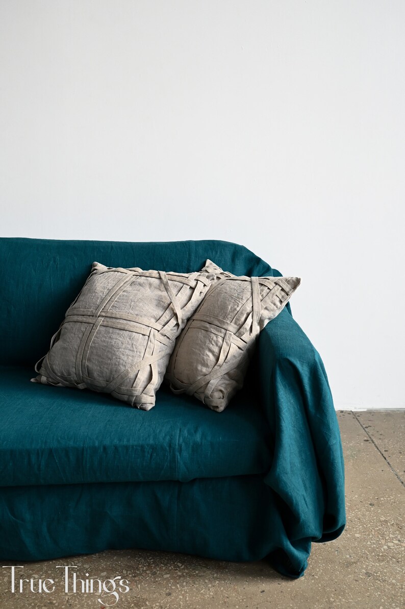 Undyed and Other Colors Linen Pillowcase / Undyed Linen Pillow - Etsy