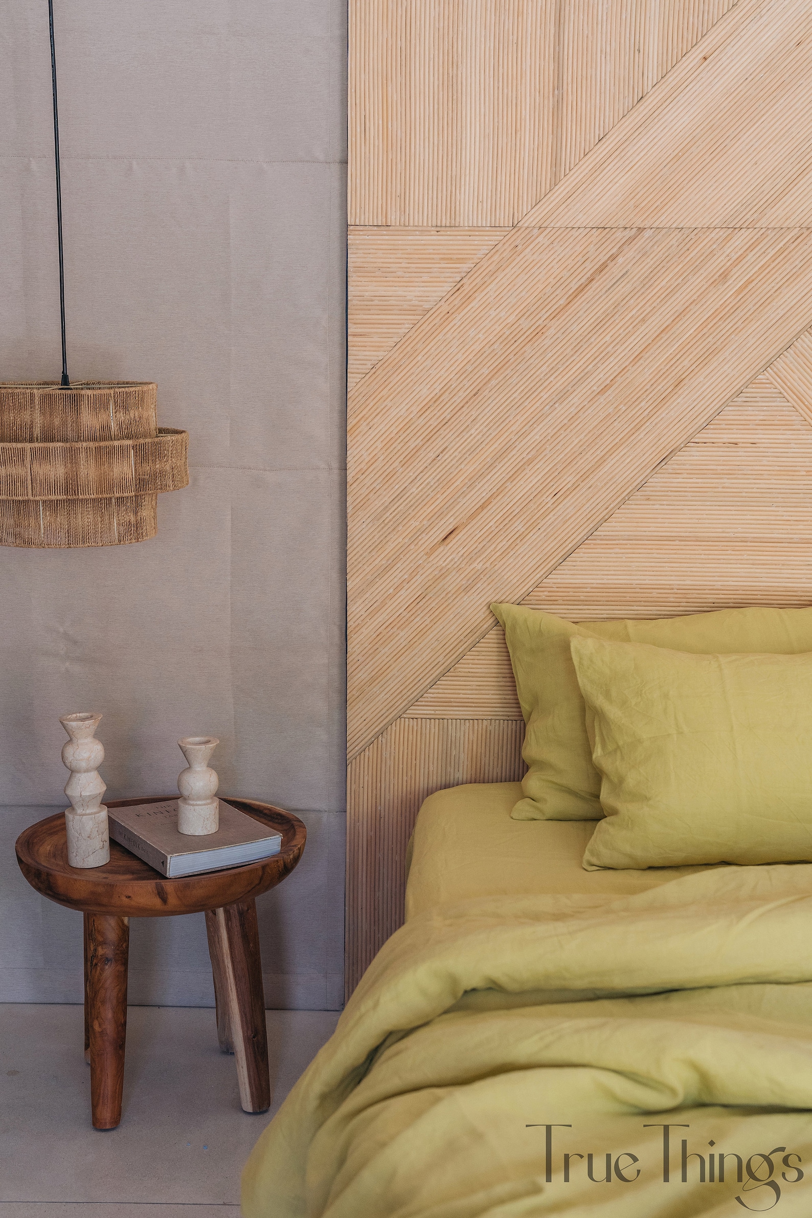 Chartreuse Yellow Linen Bedding Set / 1 Duvet Cover 2 | Etsy