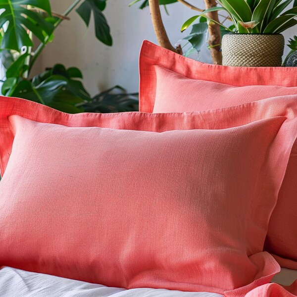 Orange Euro Sham - Etsy