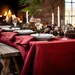 Maroon Rectangle Linen Tablecloth Christmas Theme Round Square ...