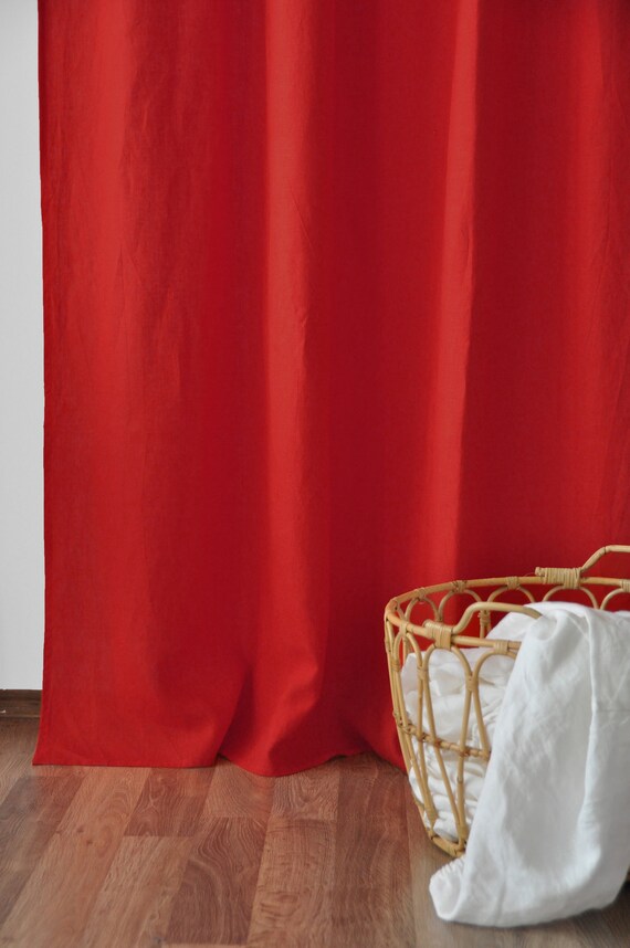 Red Show Curtains
