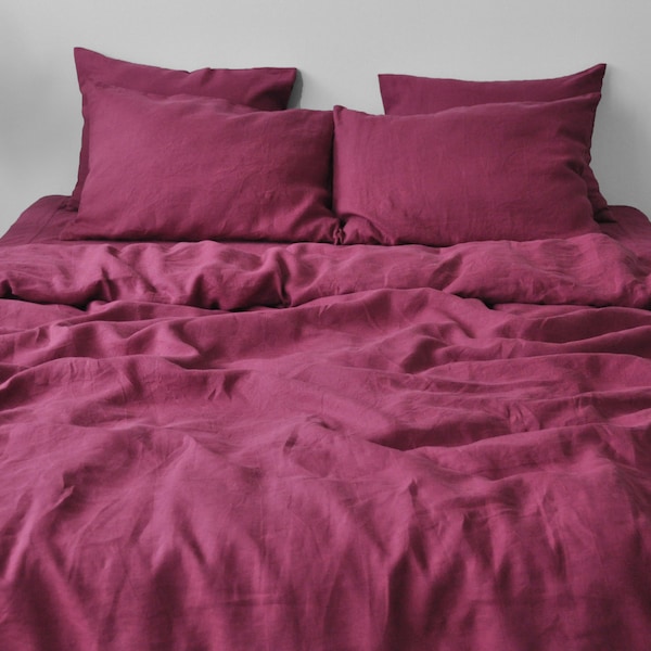 Linen Bedding - Etsy