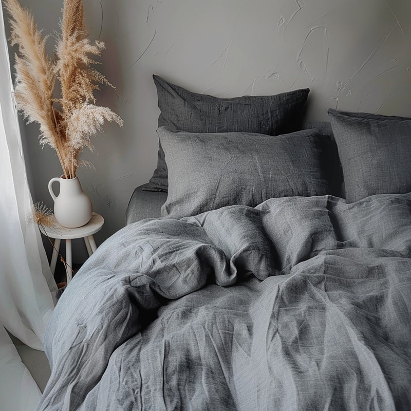 Gray Bedding - Etsy