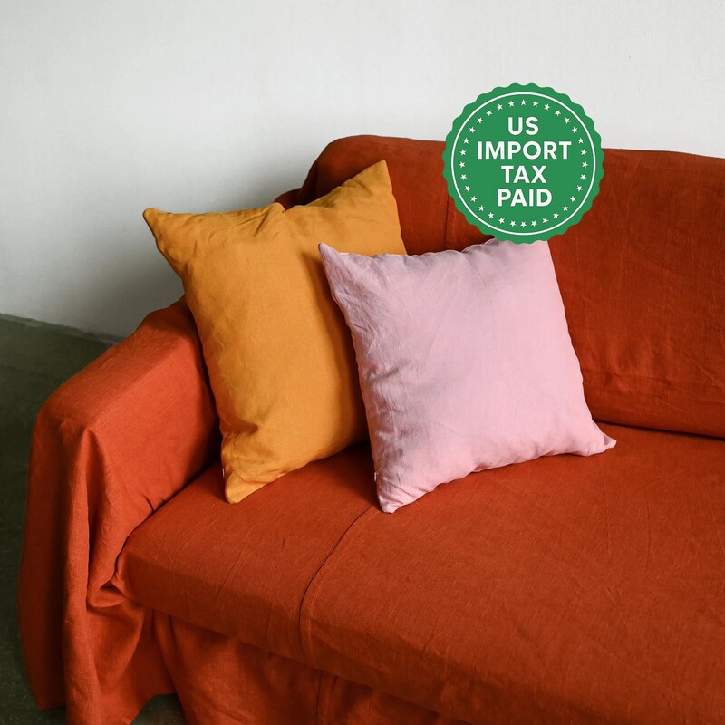 Linen Pillows With Olives - Etsy