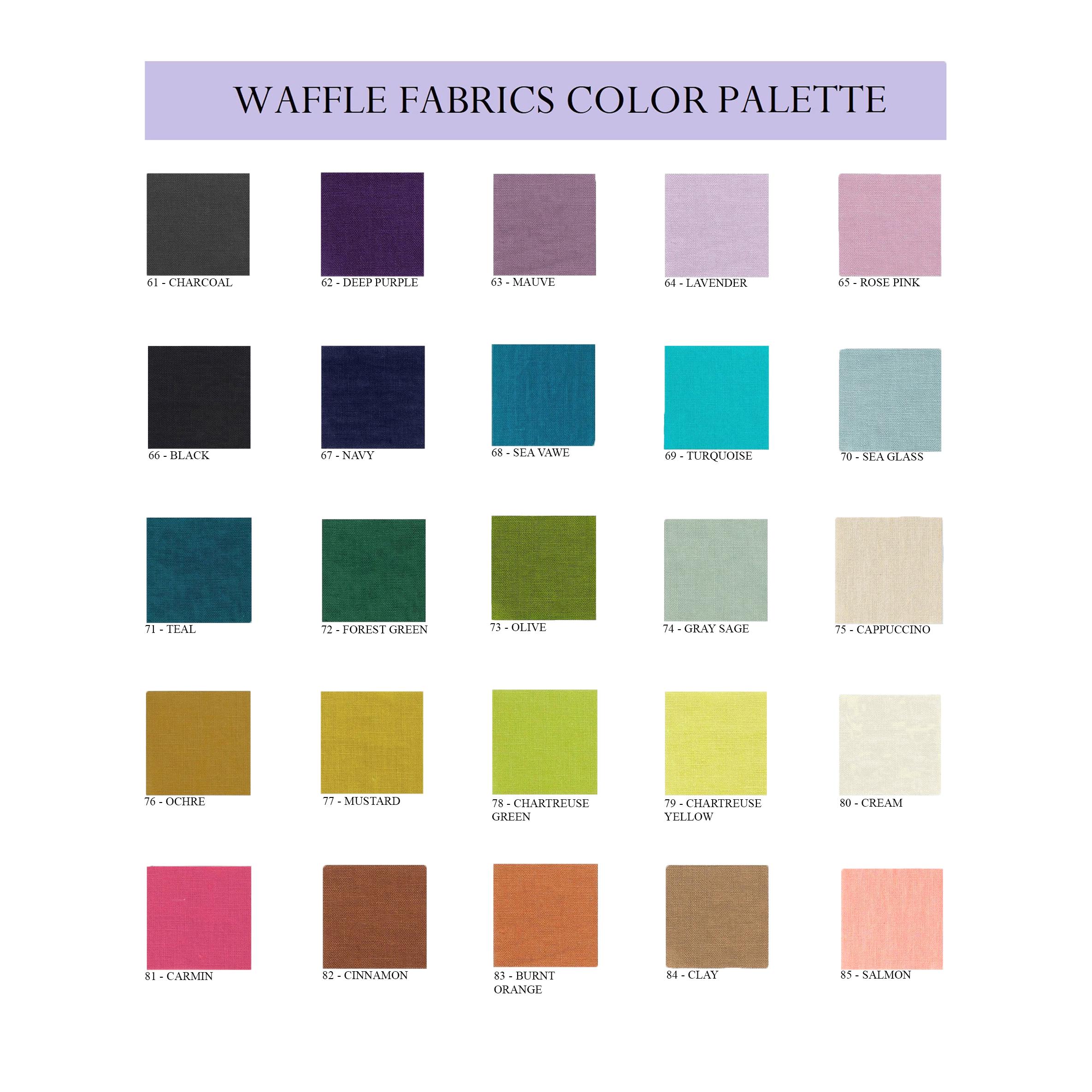 Brown Waffle Linen Coverlet Heavy Weight Linen Waffle Throw Blanket ...