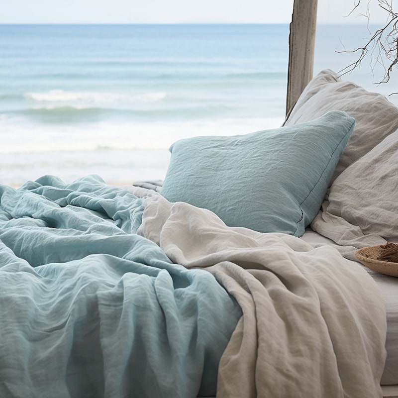 King Blue Coverlet - Etsy