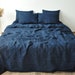 Navy Linen Duvet Cover 1 Duvet Cover Softened Linen Comforter - Etsy