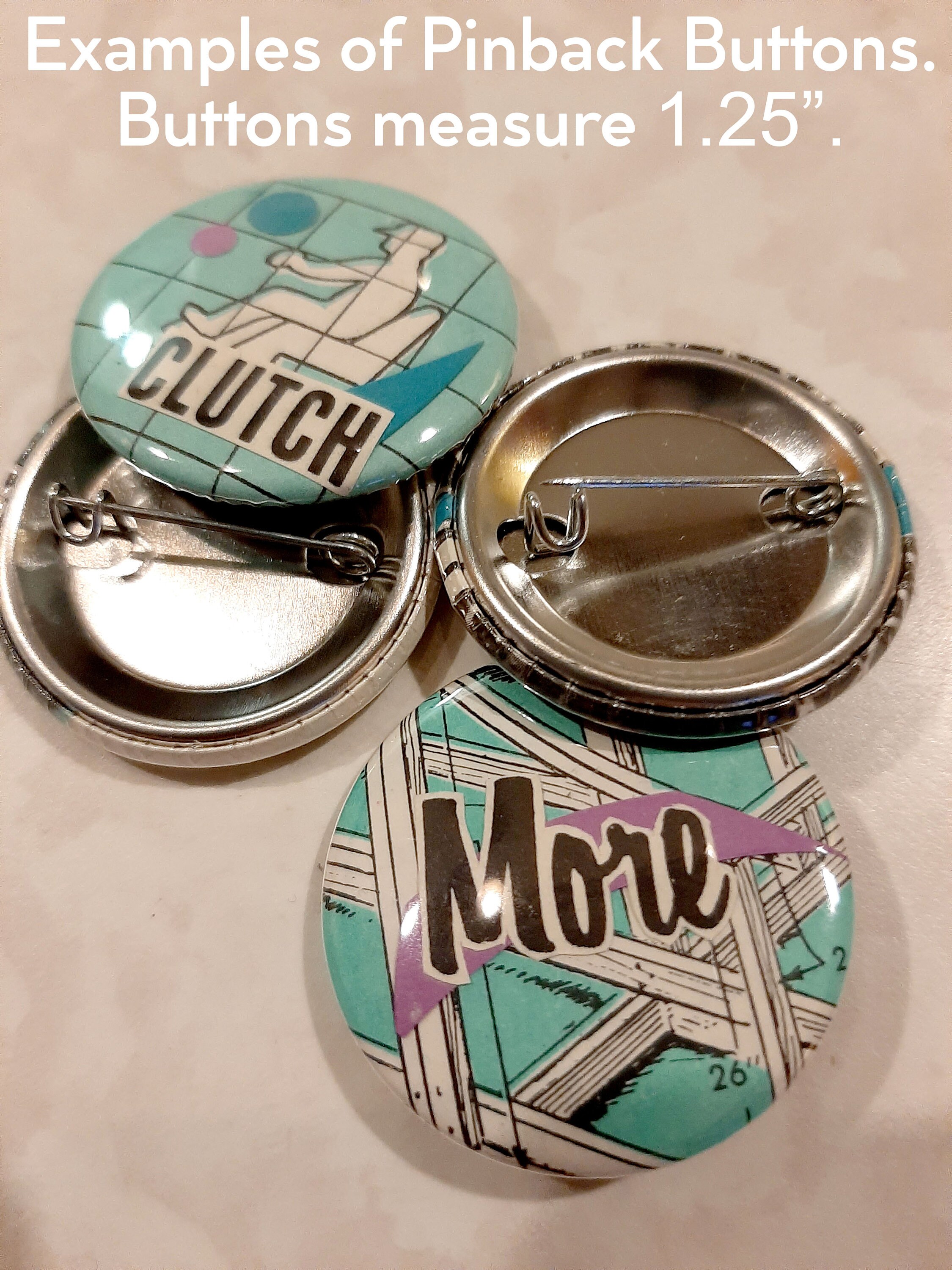 You Can Party- 5 Button Set - Etsy