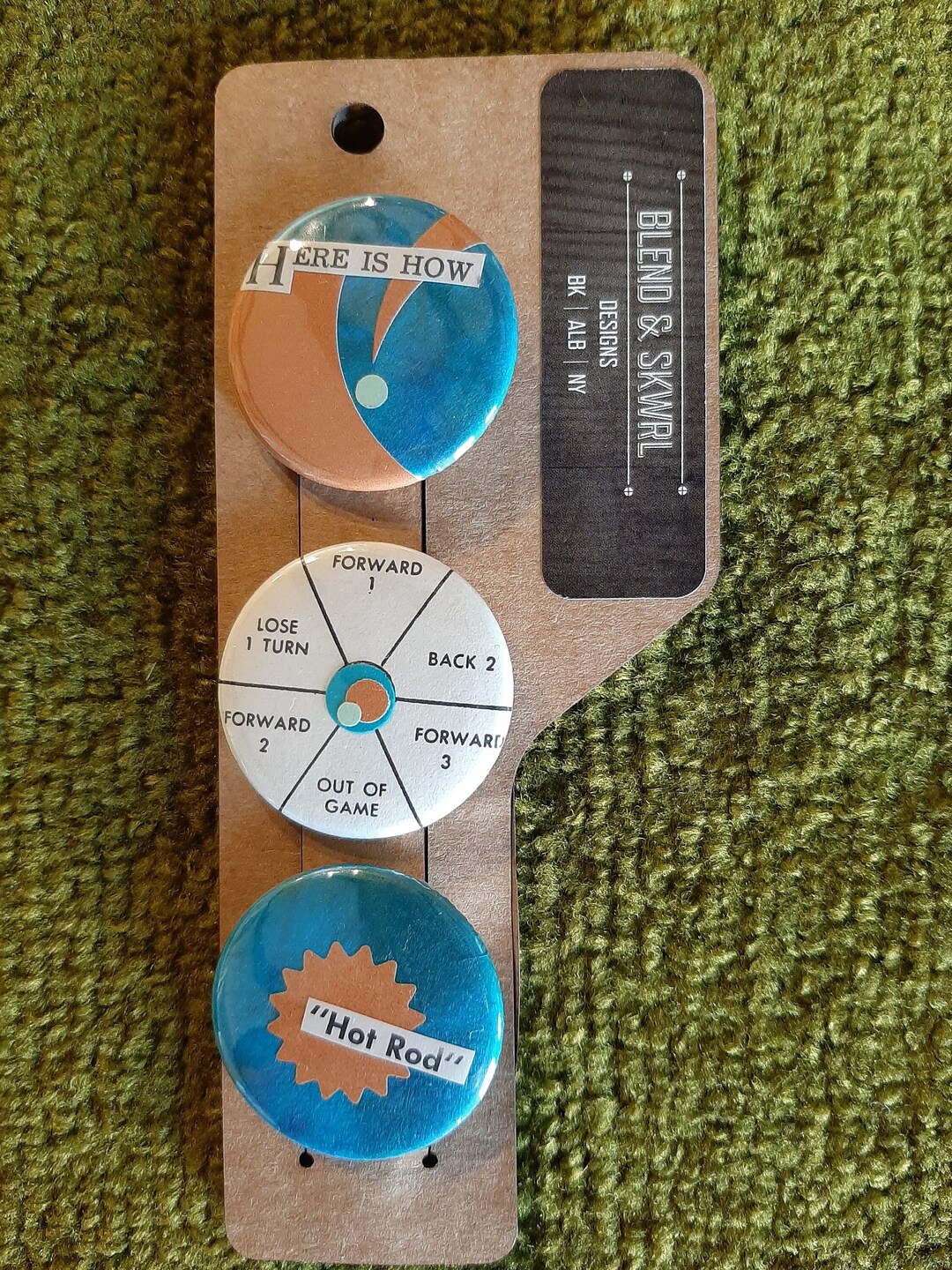 Here is How to Hot Rod 3 Button Sets - Etsy