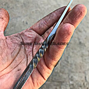 Custom Hand Forged Viking Medieval Full Tang 1095 Carbon Steel Knife ...