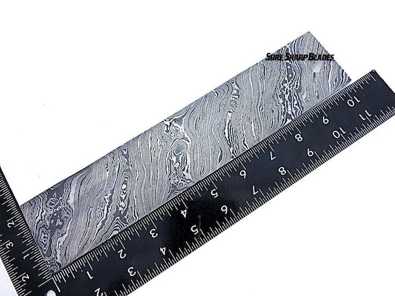 10 Twist Damascus Steel Hand Forged Billet/bar for Knife | Etsy