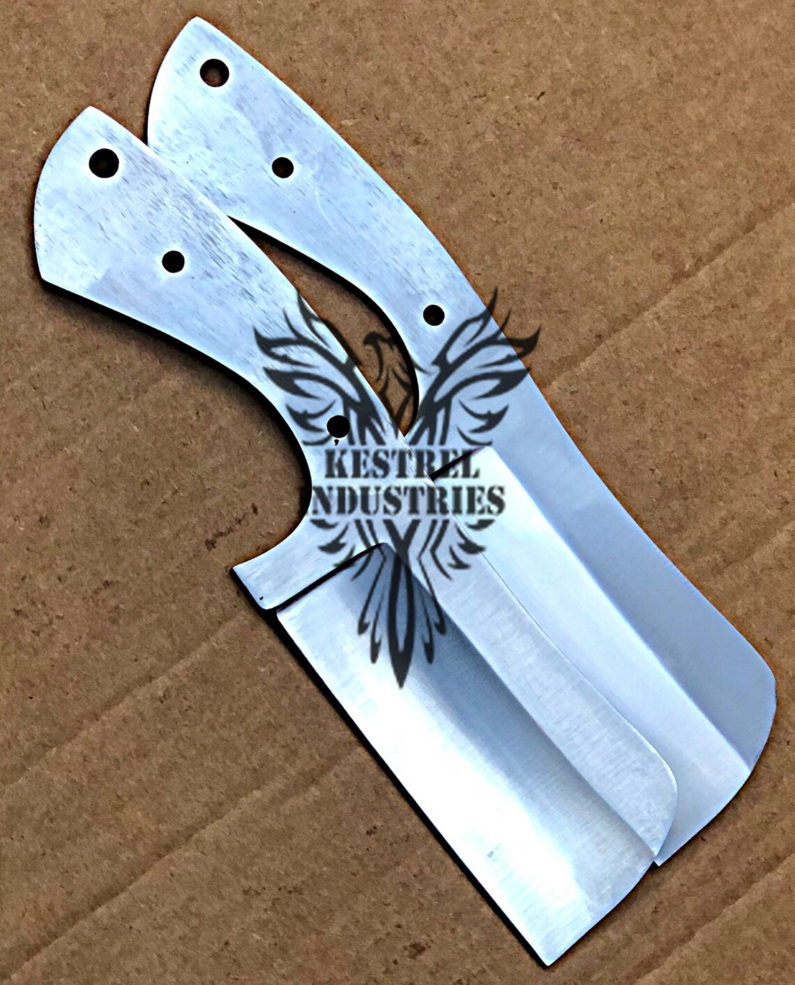 Lot of 2 Carbon Steel Blank Blade Knife for Knife Making - Etsy