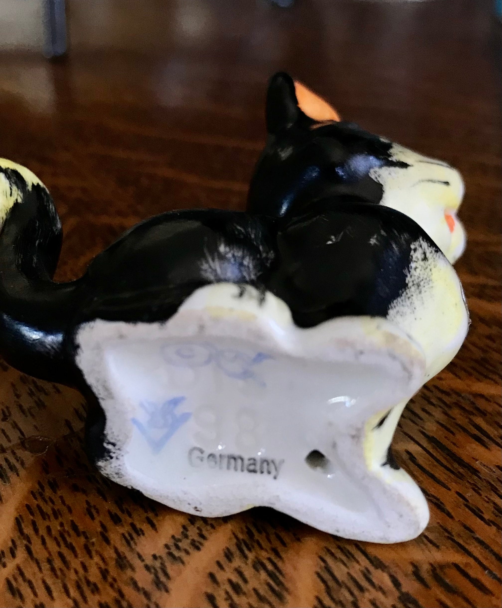 Rare Disney Figaro the Cat by Goebel Pottery - Etsy
