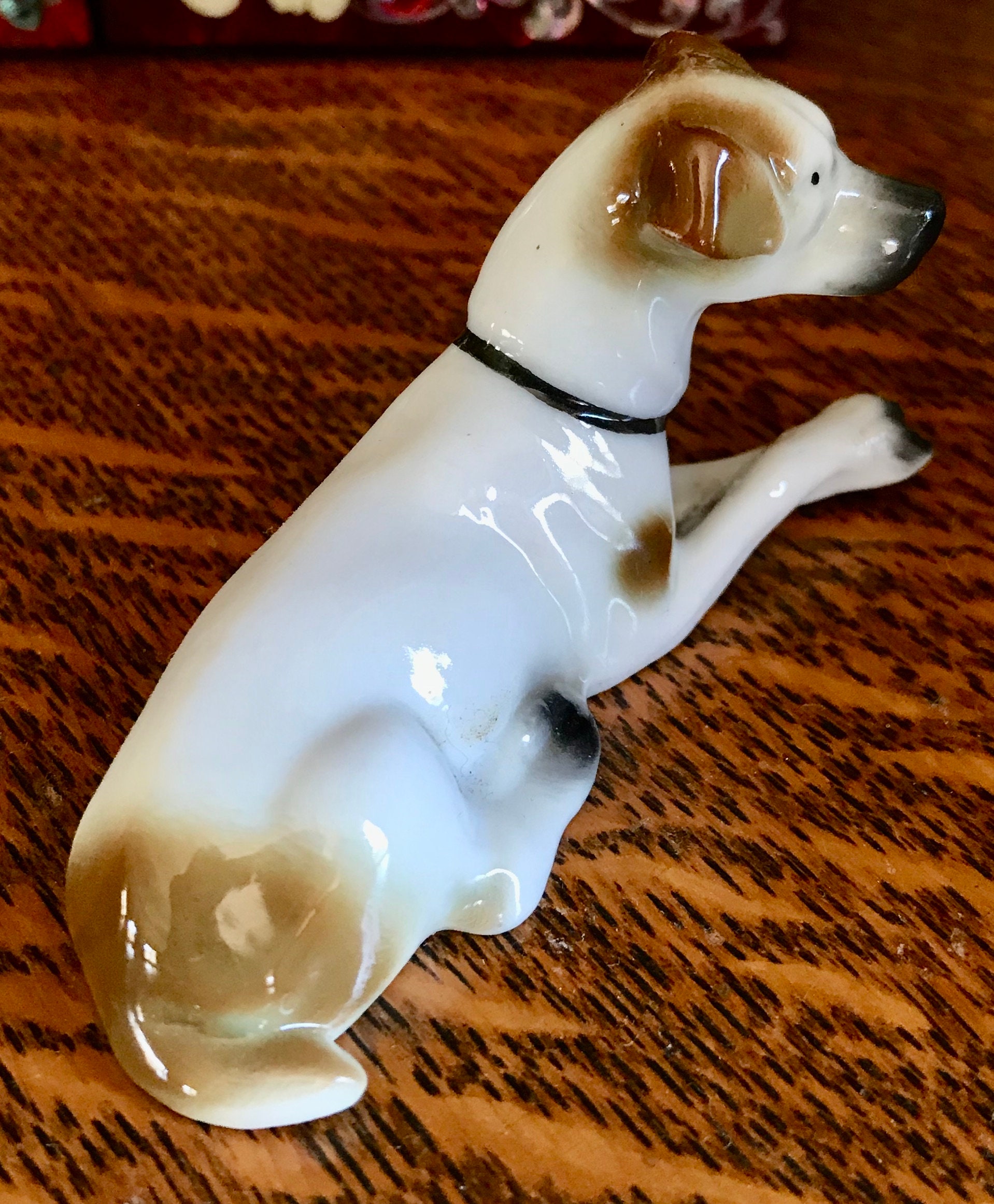 Sitzendorf Porcelain Hunting Dog Figurine - Etsy