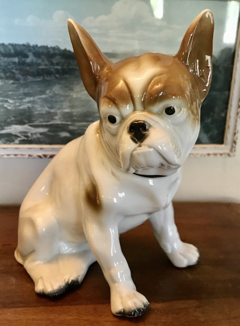 Sitzendorf Rare French Bull Dog - Etsy