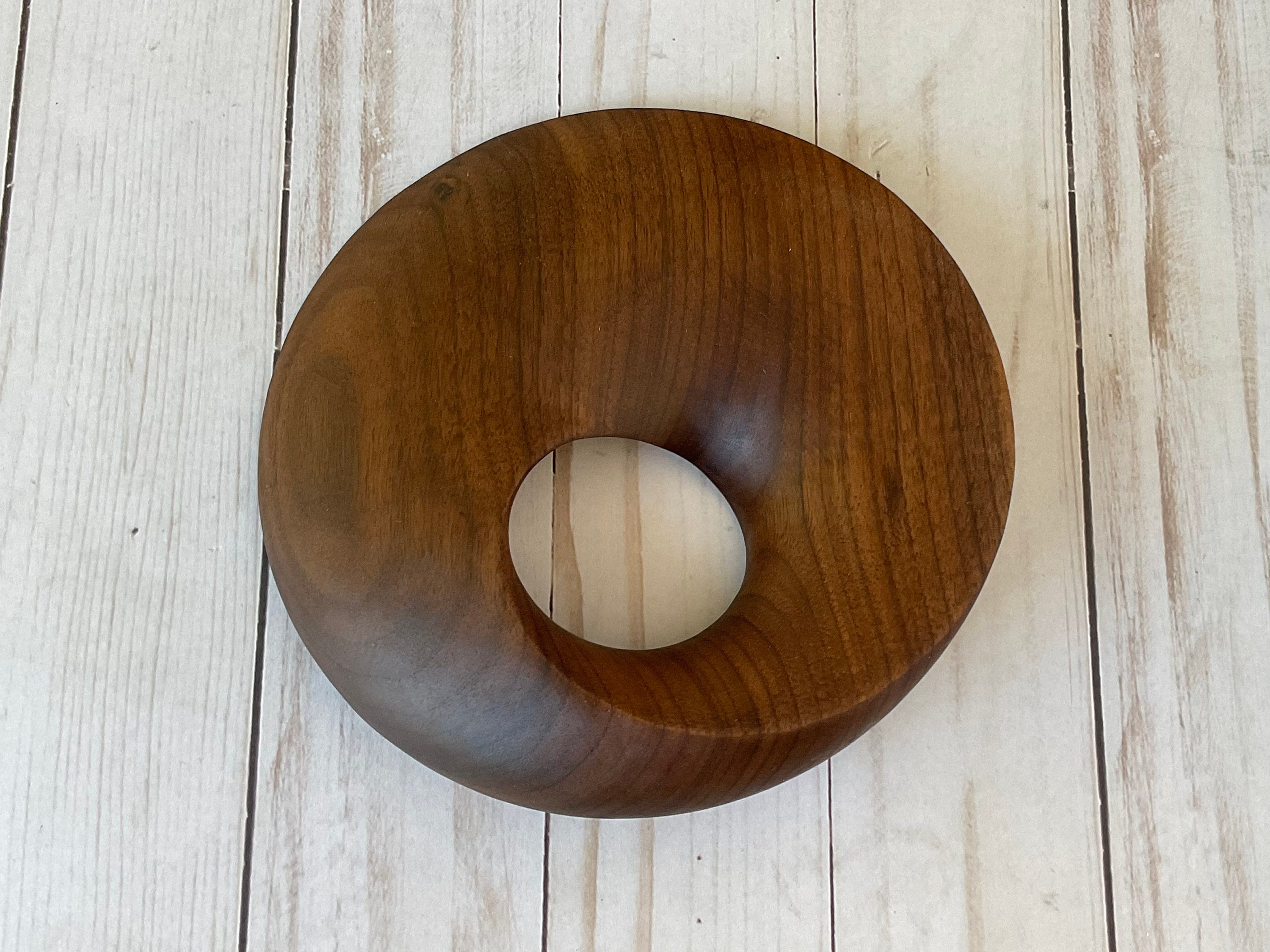 Möbius Strip Walnut Wood Carving 7 Diameter - Etsy