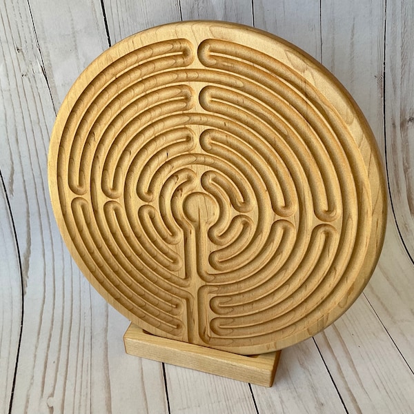 Wooden Finger Labyrinth 11 Circuit - Etsy