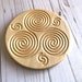 Triquetra Mobius Strip-like Wood Carving Trefoil Math Sculpture Celtic ...