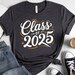 Class of 2025 Unisex Jersey Tee - Comfortable, Stylish Graduation Gift ...