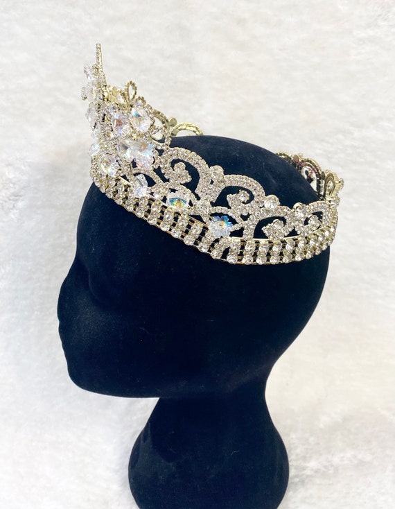 Corona Para Quinceañeraprincesses Crowns Elite Crystal Crown | Etsy