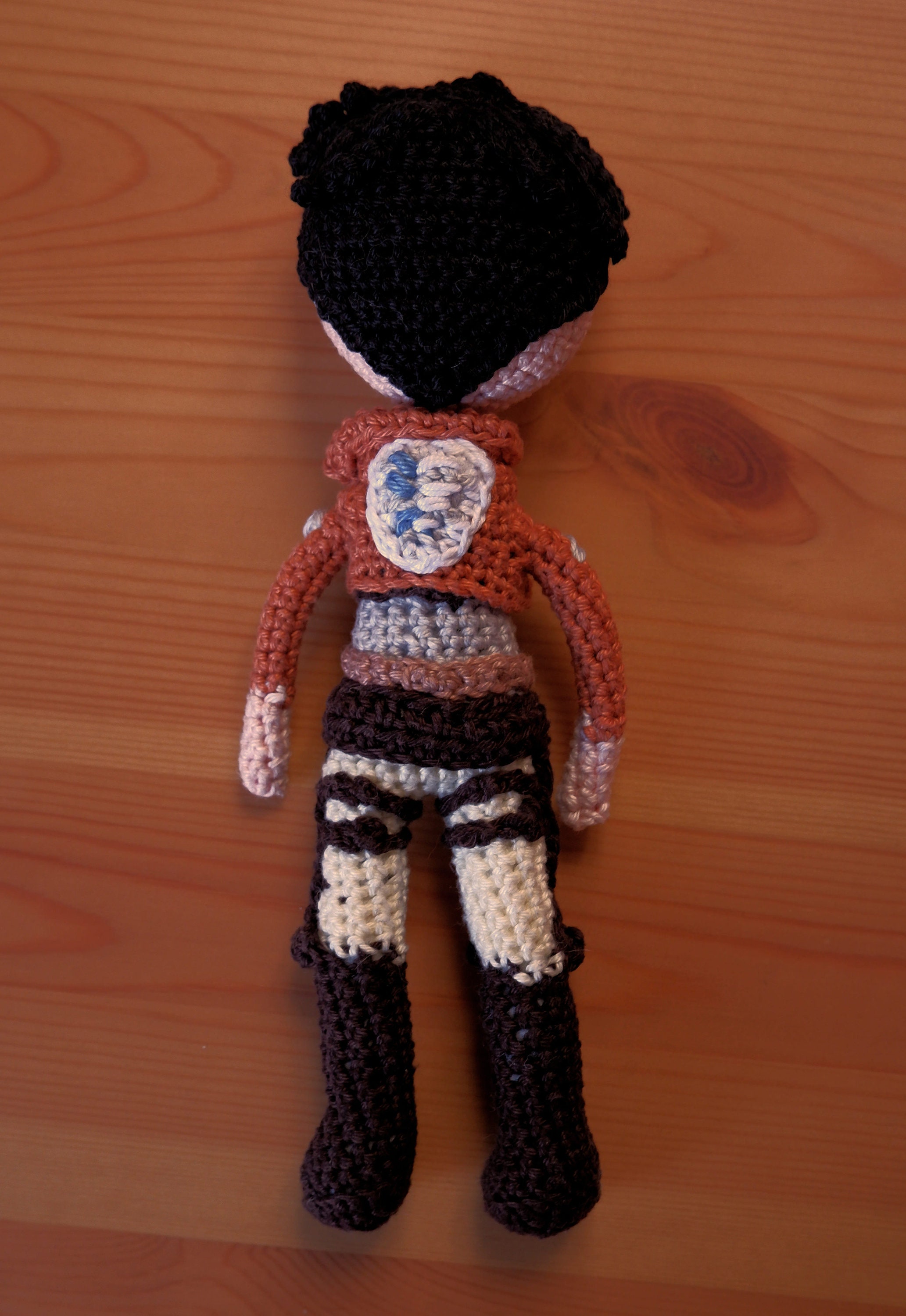 Attack on Titan Doll, Crochet Puppet / Crochet Captain, Anime, Manga - Etsy