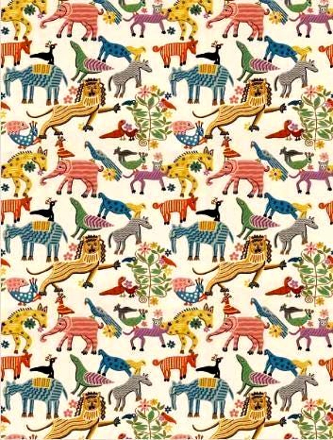 Clarence House Africa Wonderful and Whimsical Novelty Wildlife Animals ...