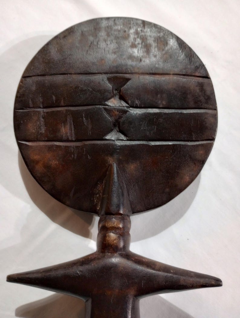 African Carved Wood Fertility Dolls - Set of 2 - Etsy