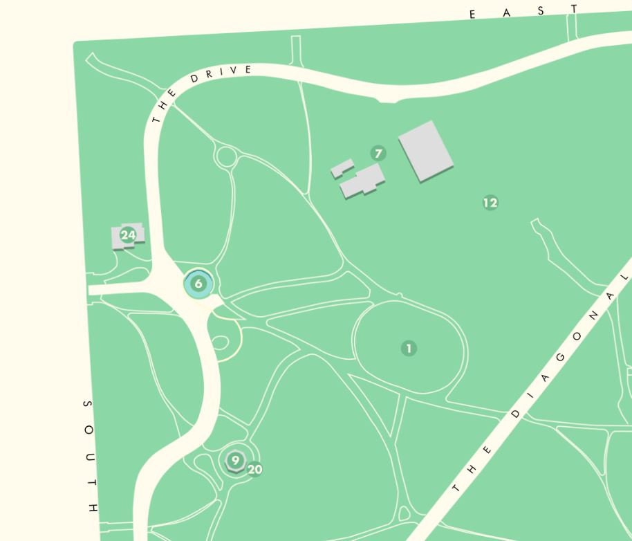 Baltimore City's Patterson Park 1960s Style Map - Etsy