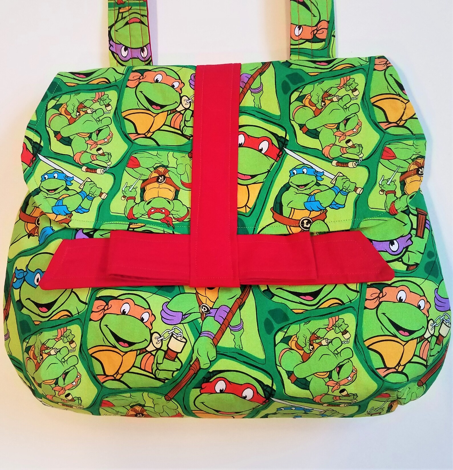 Teenage Mutant Ninja Turtle Purse raphael by Girly Geek - Etsy