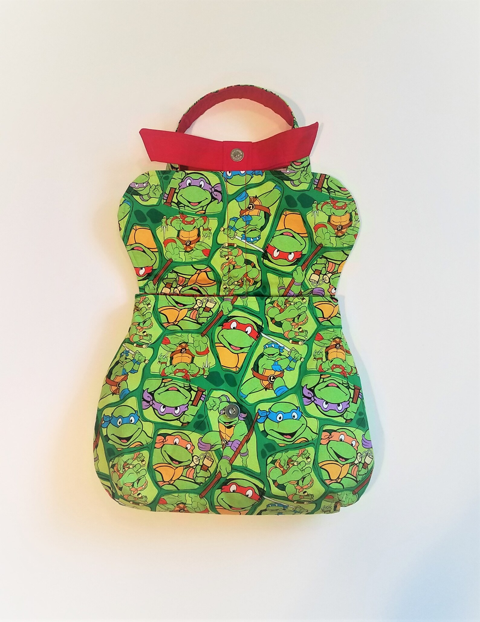 Teenage Mutant Ninja Turtle Purse raphael by Girly Geek - Etsy