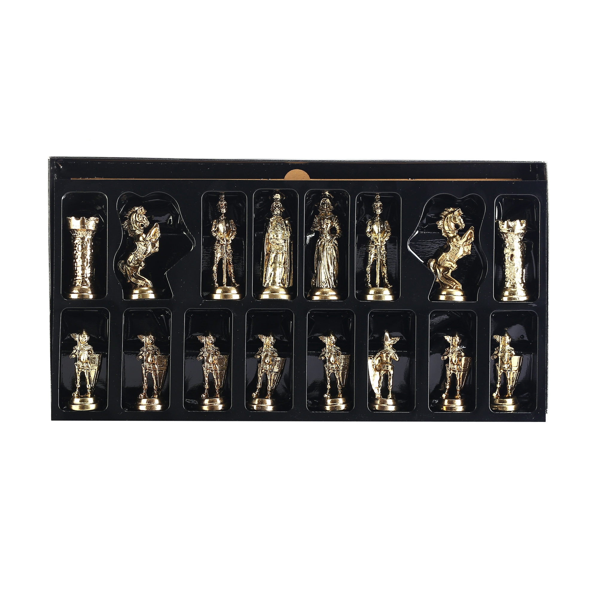 Richard The Lionheart Metal Chess Set Handmade Pieces and | Etsy