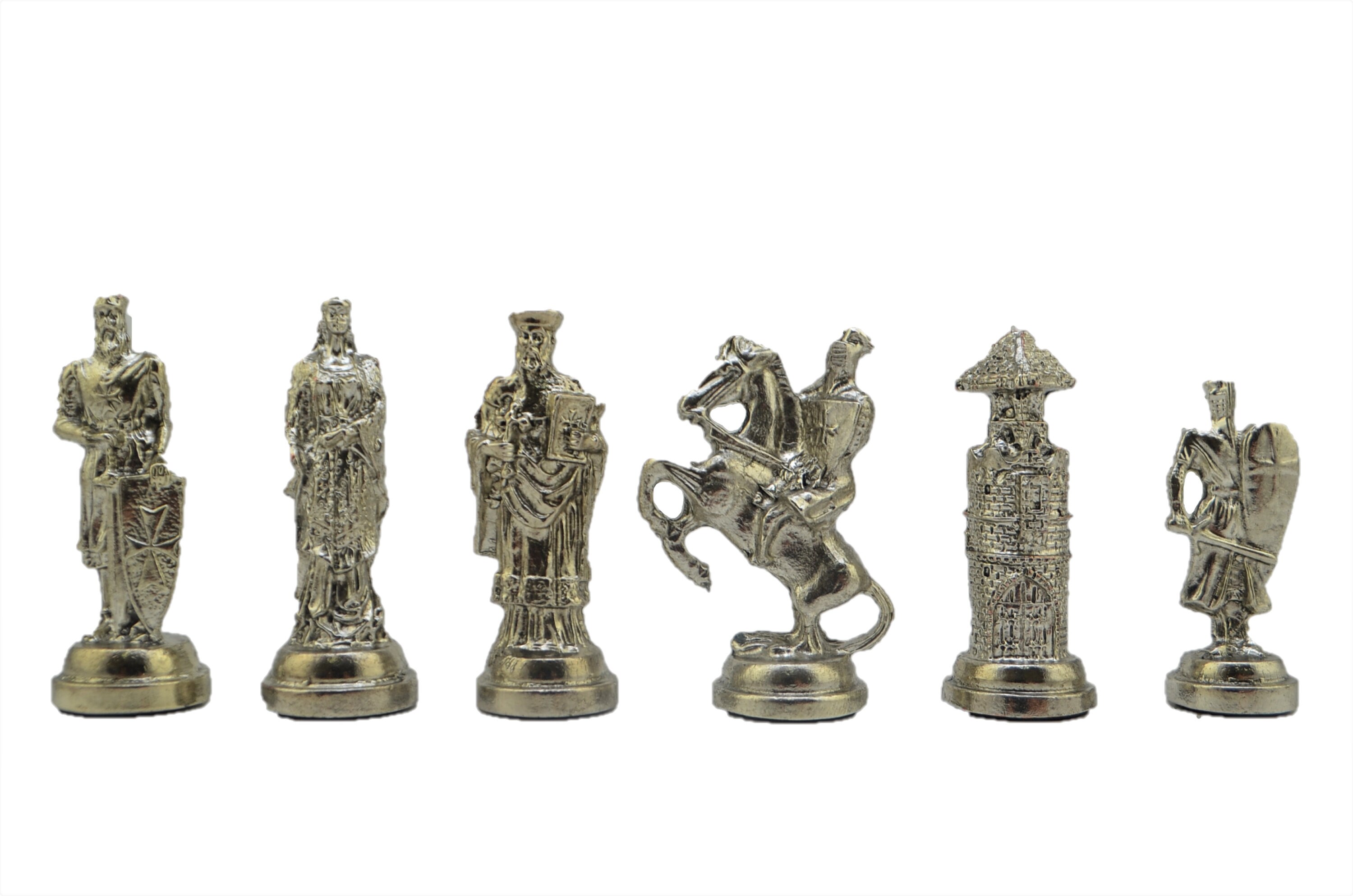 Historical Seljuks-byzantine Figures Metal Chess Set for - Etsy