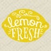 Lemon PRINTABLE Sign in BEIGE Lemon Fresh Limone Decor - Etsy