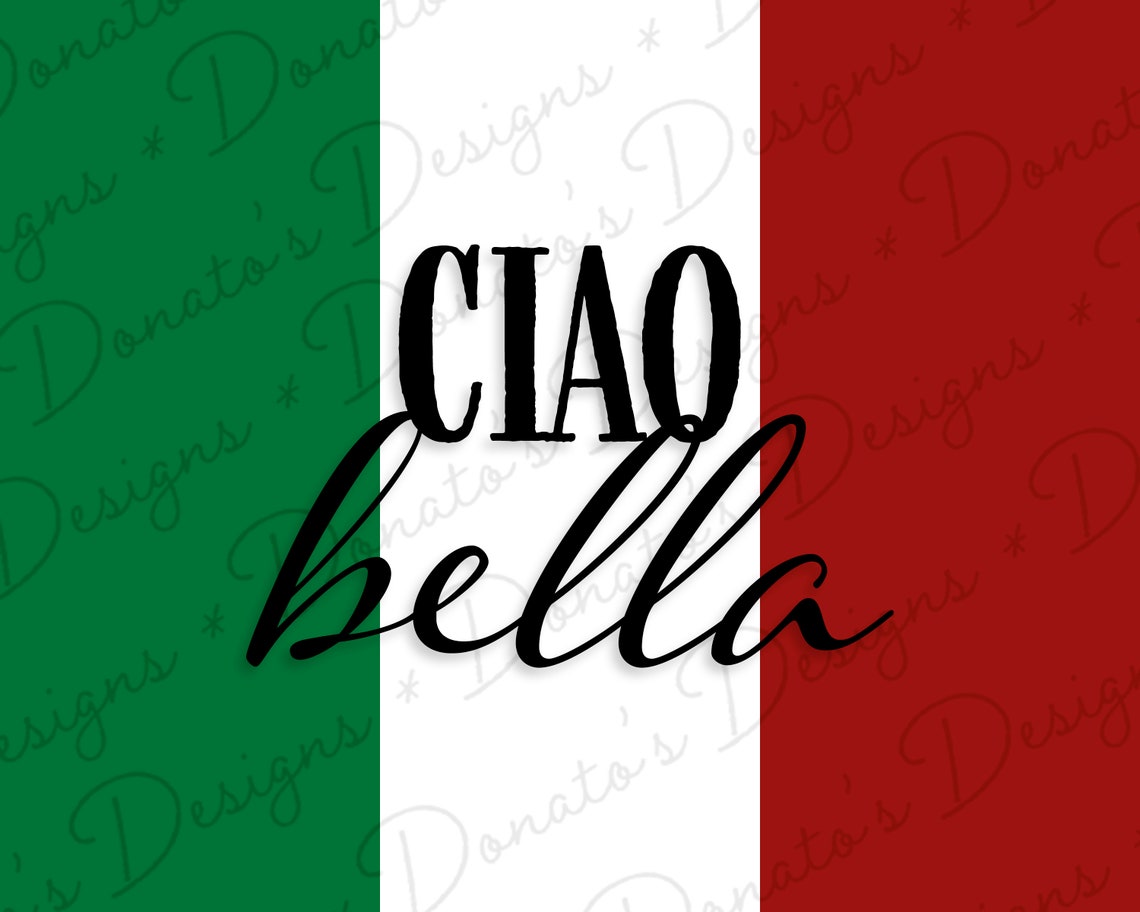 Ciao Bella PRINTABLE Sign, Hello Beautiful, Italia, Sign, Decor, Wall ...
