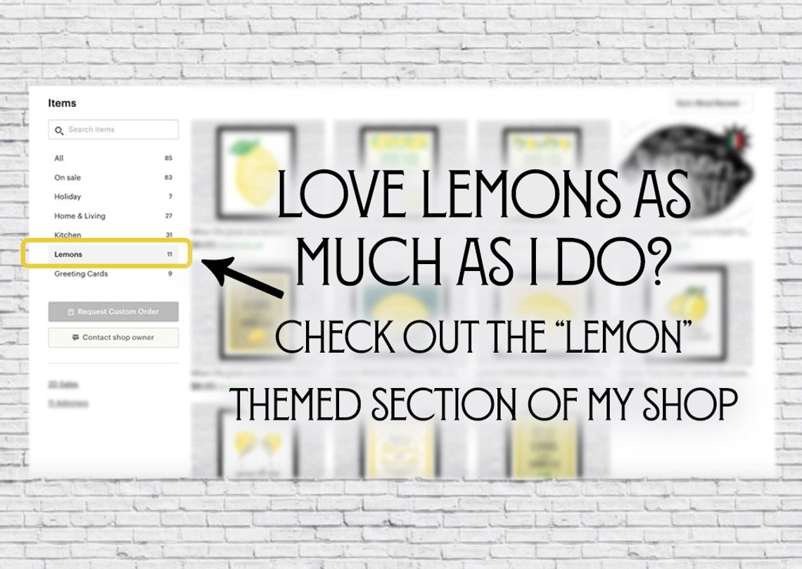 When Life Gives You Lemons Make Limoncello PRINTABLE Sign, Limone ...