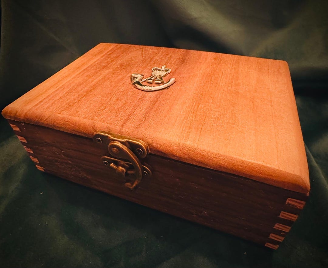 The Rifles Regiment British Army Momento Hand Made Box. - Etsy UK
