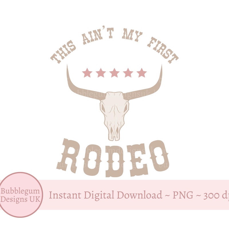 This is My First Rodeo - Etsy