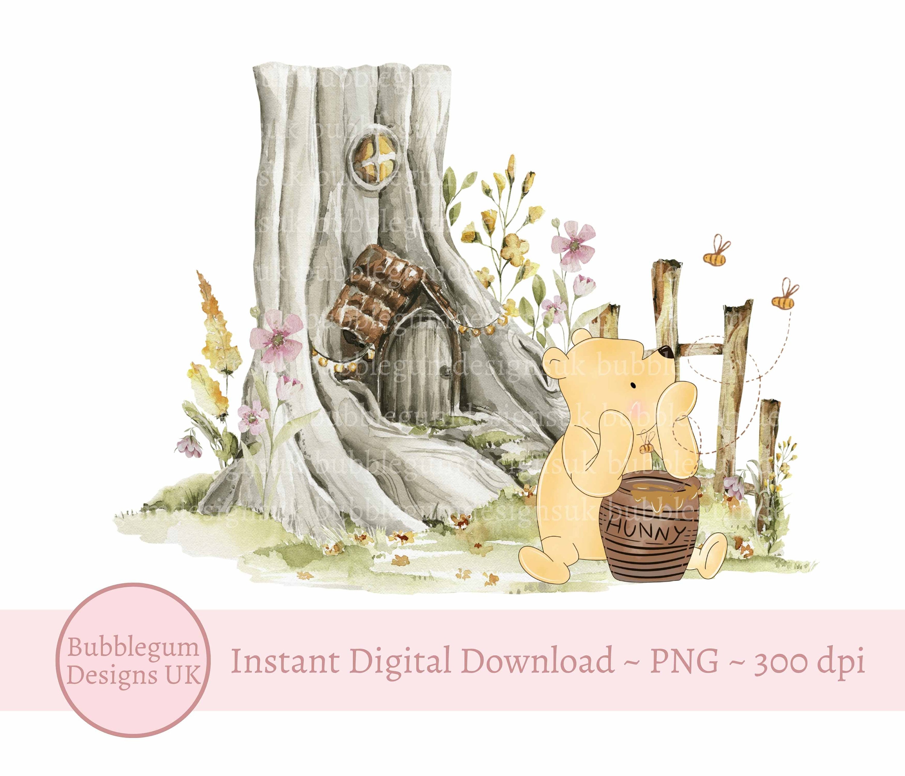 Vintage Winnie The Pooh Background