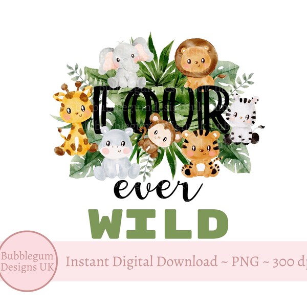 Four Ever Wild Sublimation - Etsy Australia
