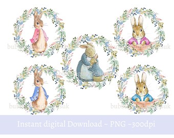 Flopsy Rabbit Svg - Etsy Ireland